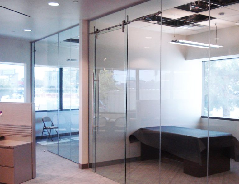 Add a Modern Touch to the Office with Glass Barn Doors | Avanti Systems