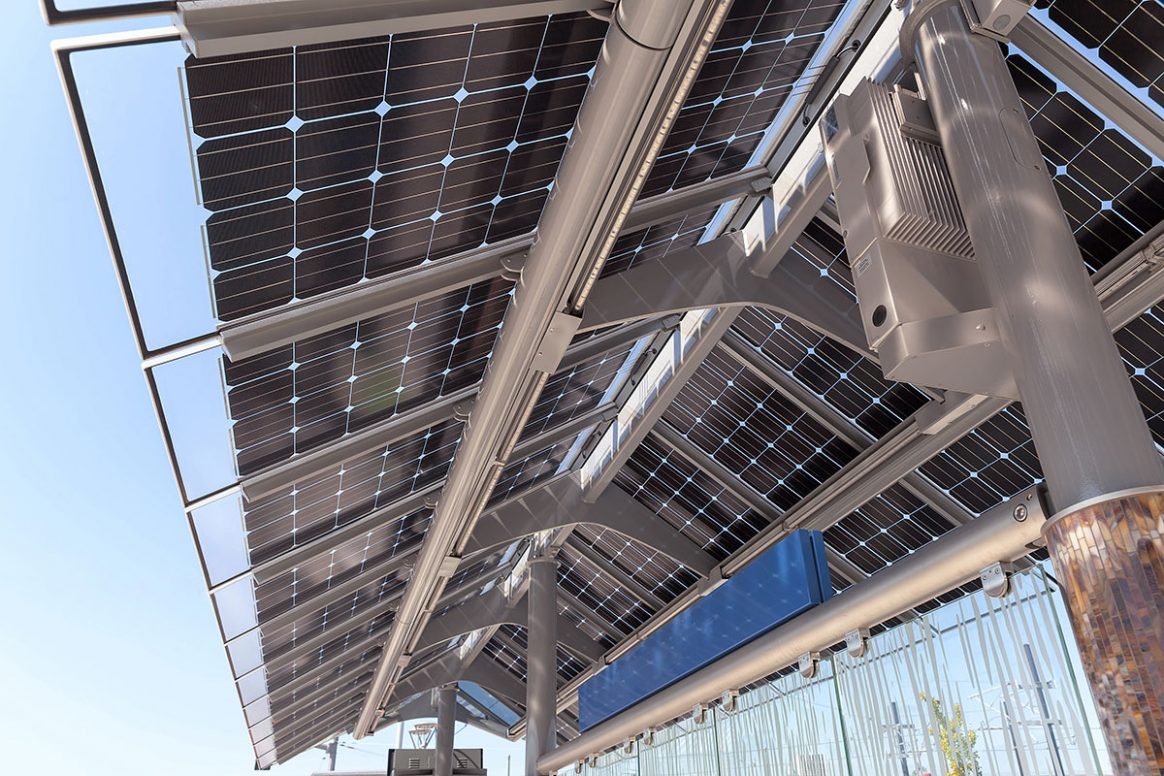 Solar Powered Bus Station | Avanti Systems